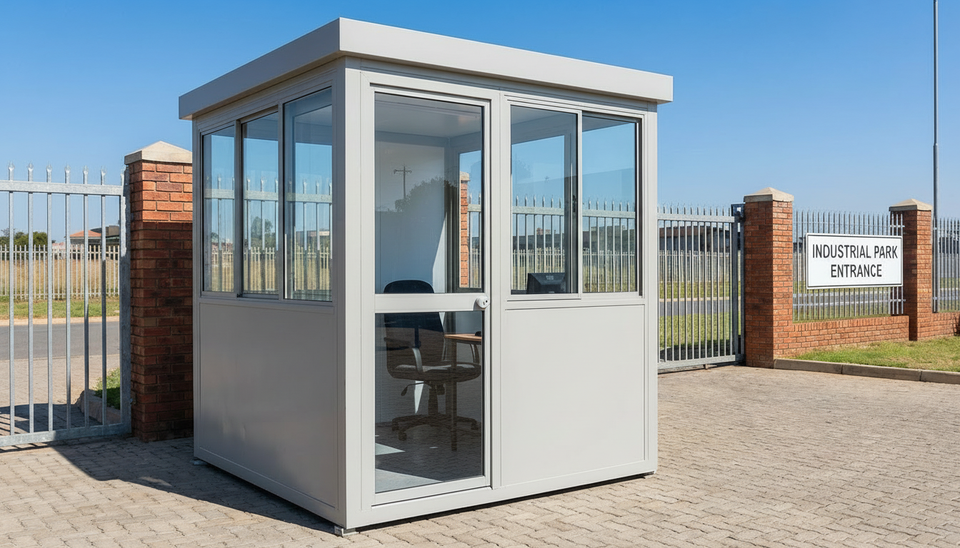 Security Cabins | Portable & Prefabricated Guard Booths in India