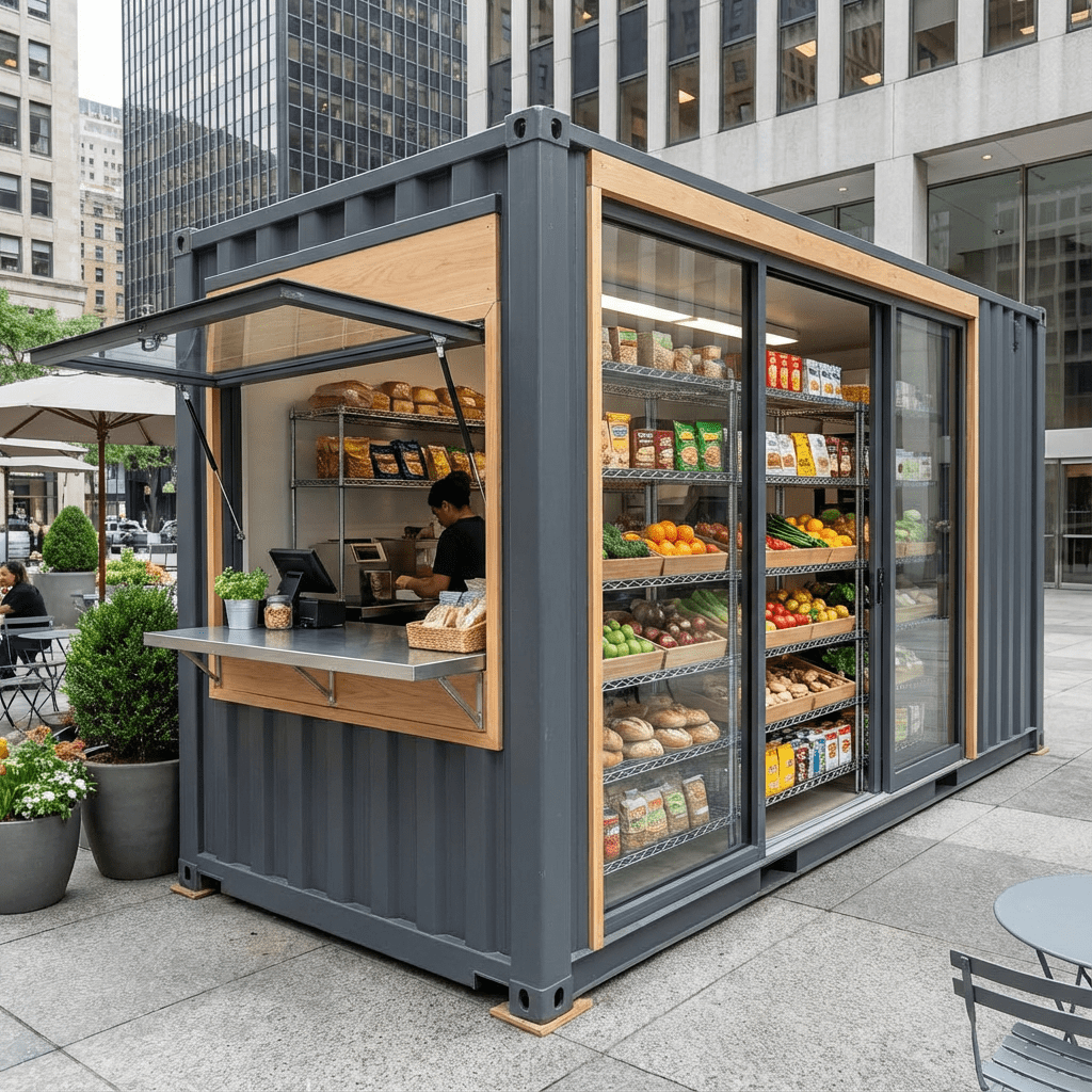 Portable Grocery Stores in India – Perfect Cabin