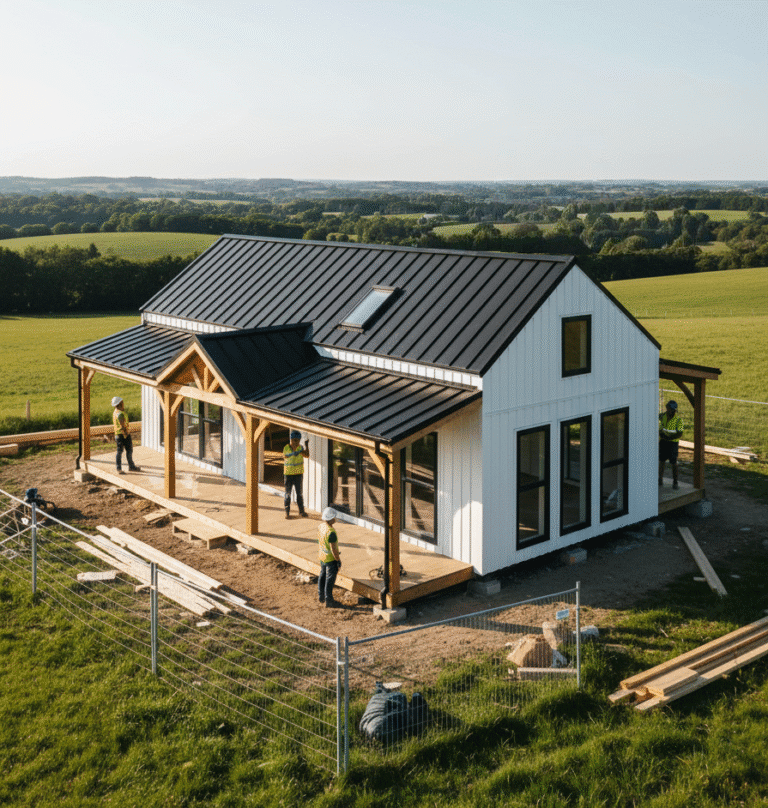 Portable & Fixed Farmhouse Cabins - Perfect Cabin